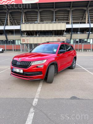 Sarkans Skoda Kodiaq 2019 Rīga, ar dzinēja tilpumu 1.50 L un nobraukumu 175 tūkst. km par 18500 €, foto 3 vietnē AUTOMOTO.COM.LV
