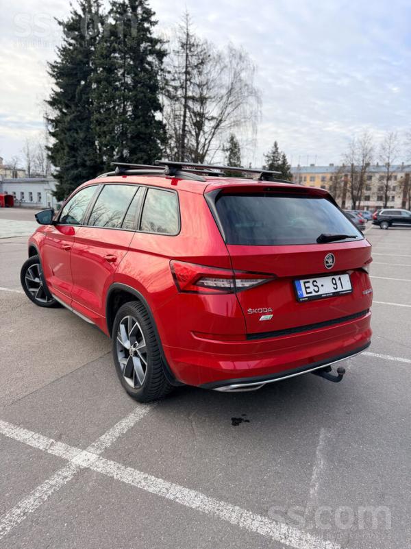 Красный Шкода Kodiaq 2019 в Рига, объемом двигателя 1.50 л и пробегом 175 тыс. км за 18500 €, фото 3 на AUTOMOTO.COM.LV