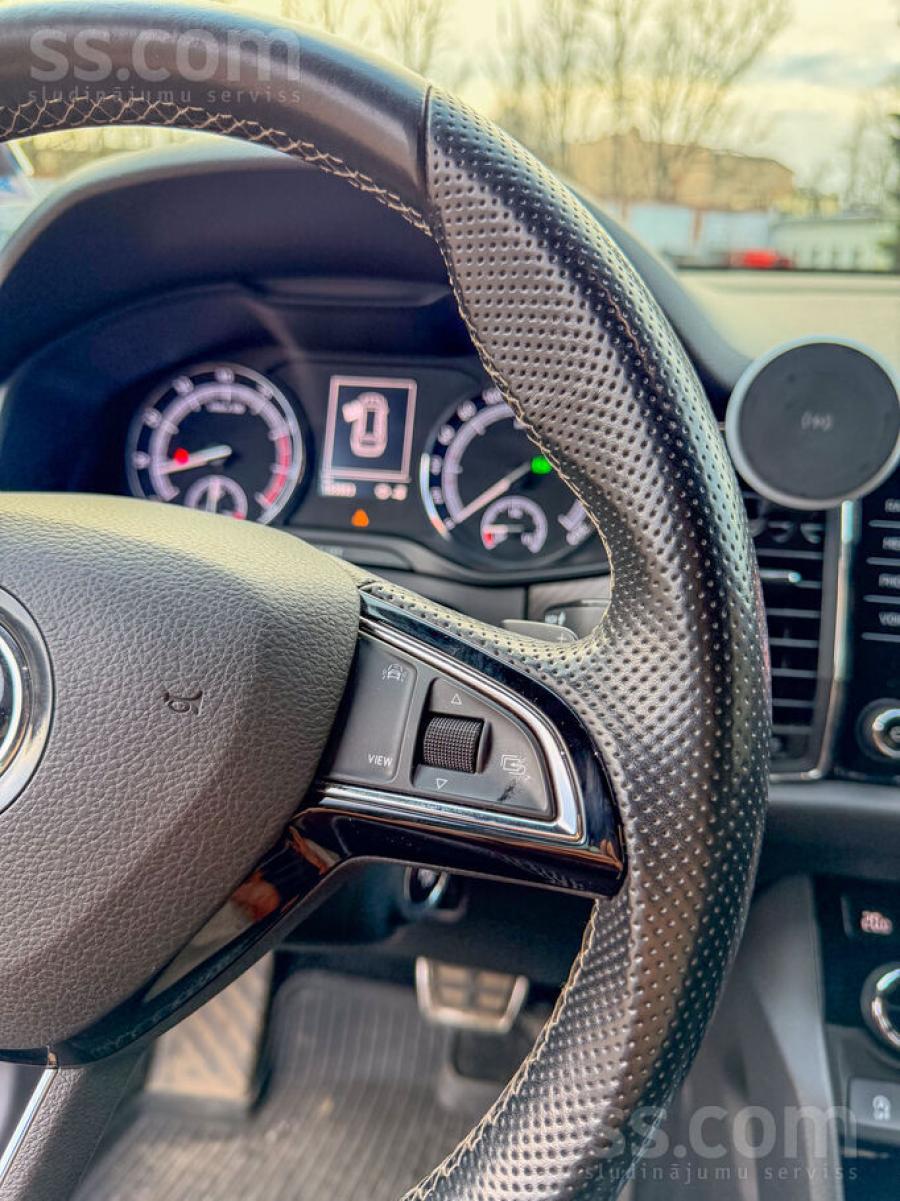 Sarkans Skoda Kodiaq 2019 Rīga, ar dzinēja tilpumu 1.50 L un nobraukumu 175 tūkst. km par 18500 €, foto 19 vietnē AUTOMOTO.COM.LV
