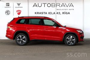 Красный Шкода Kodiaq 2019 в Рига, объемом двигателя 2.00 л и пробегом 149 тыс. км за 19990 €, фото 6 на AUTOMOTO.COM.LV