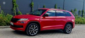 Красный Шкода Kodiaq 2019 в Вильнюс, объемом двигателя 1.97 л и пробегом 215 тыс. км за 17650 €, фото 6 на AUTOMOTO.COM.LV