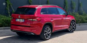 Красный Шкода Kodiaq 2019 в Вильнюс, объемом двигателя 1.97 л и пробегом 215 тыс. км за 17650 €, фото 7 на AUTOMOTO.COM.LV