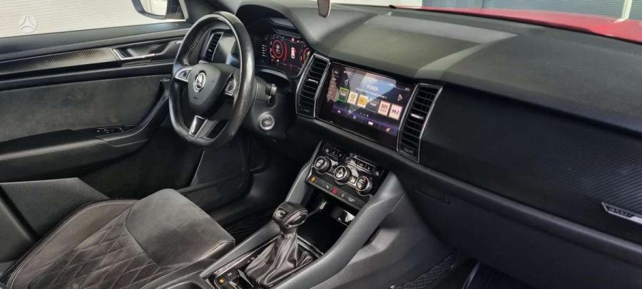 Красный Шкода Kodiaq 2019 в Вильнюс, объемом двигателя 1.97 л и пробегом 215 тыс. км за 17650 €, фото 24 на AUTOMOTO.COM.LV