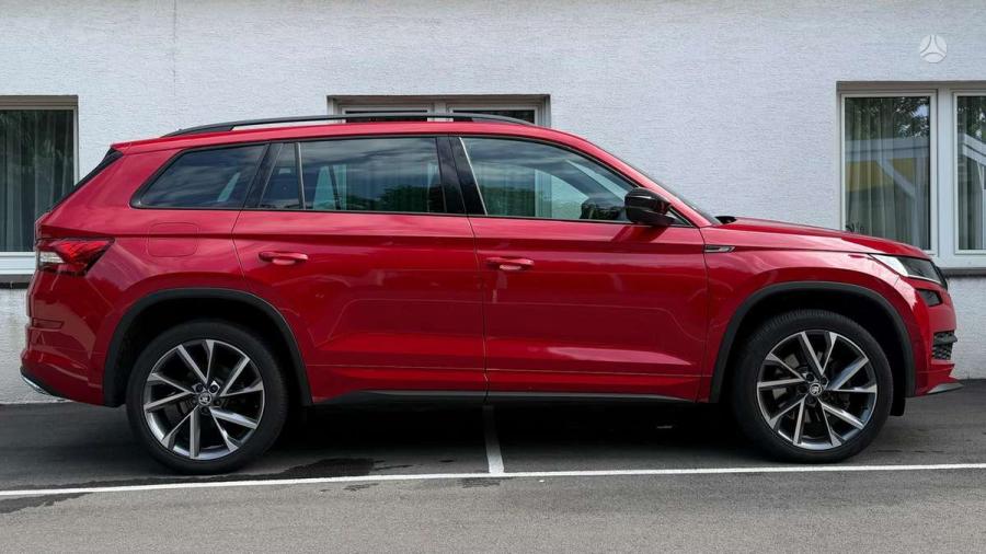Sarkans Skoda Kodiaq 2019 Jonava, ar dzinēja tilpumu 1.98 L un nobraukumu 39 tūkst. km par 29800 €, foto 7 vietnē AUTOMOTO.COM.LV