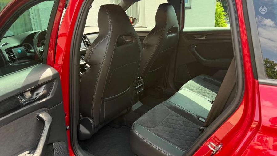 Sarkans Skoda Kodiaq 2019 Jonava, ar dzinēja tilpumu 1.98 L un nobraukumu 39 tūkst. km par 29800 €, foto 13 vietnē AUTOMOTO.COM.LV