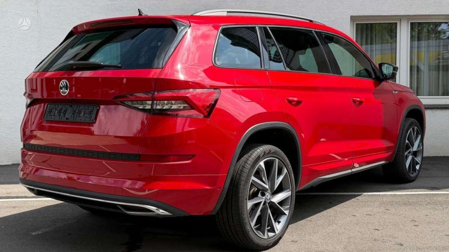 Sarkans Skoda Kodiaq 2019 Jonava, ar dzinēja tilpumu 1.98 L un nobraukumu 39 tūkst. km par 29800 €, foto 16 vietnē AUTOMOTO.COM.LV