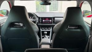 Sarkans Skoda Kodiaq 2019 Jonava, ar dzinēja tilpumu 1.98 L un nobraukumu 39 tūkst. km par 29800 €, foto 18 vietnē AUTOMOTO.COM.LV
