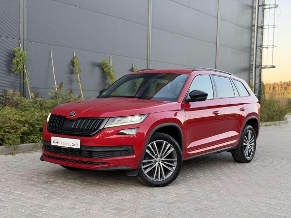 Sarkans Skoda Kodiaq 2019 Viļņa, ar dzinēja tilpumu 1.50 L un nobraukumu 253 tūkst. km par 14999 €, foto 9 vietnē AUTOMOTO.COM.LV