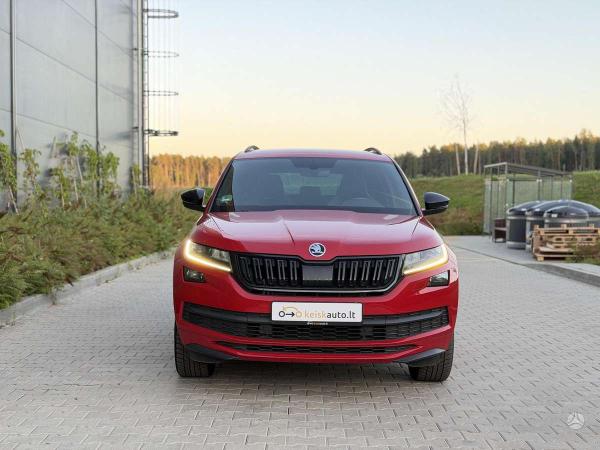 Sarkans Skoda Kodiaq 2019 Viļņa, ar dzinēja tilpumu 1.50 L un nobraukumu 253 tūkst. km par 14999 €, foto 10 vietnē AUTOMOTO.COM.LV