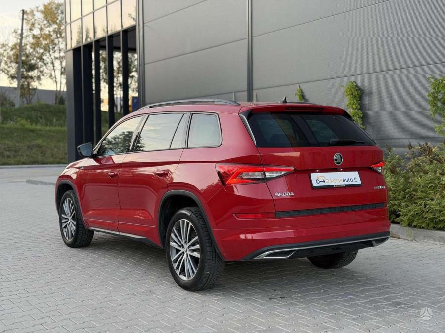 Sarkans Skoda Kodiaq 2019 Viļņa, ar dzinēja tilpumu 1.50 L un nobraukumu 253 tūkst. km par 14999 €, foto 15 vietnē AUTOMOTO.COM.LV