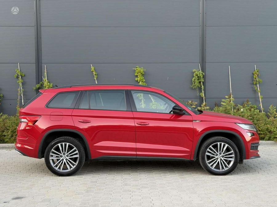 Sarkans Skoda Kodiaq 2019 Viļņa, ar dzinēja tilpumu 1.50 L un nobraukumu 253 tūkst. km par 14999 €, foto 17 vietnē AUTOMOTO.COM.LV