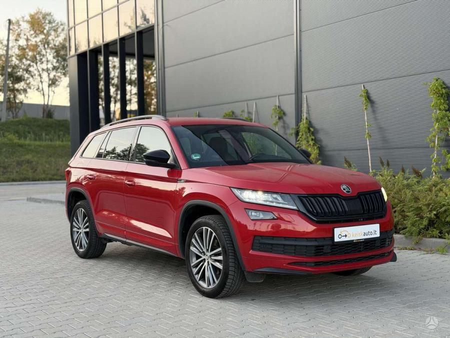 Sarkans Skoda Kodiaq 2019 Viļņa, ar dzinēja tilpumu 1.50 L un nobraukumu 253 tūkst. km par 14999 €, foto 18 vietnē AUTOMOTO.COM.LV