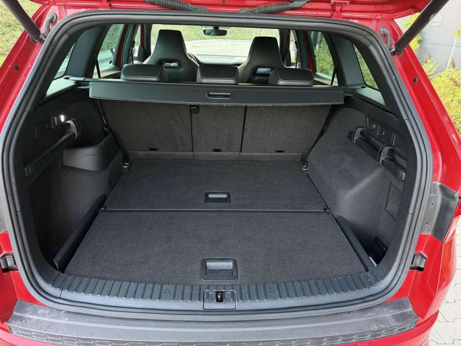 Sarkans Skoda Kodiaq 2019 Viļņa, ar dzinēja tilpumu 1.50 L un nobraukumu 253 tūkst. km par 14999 €, foto 23 vietnē AUTOMOTO.COM.LV