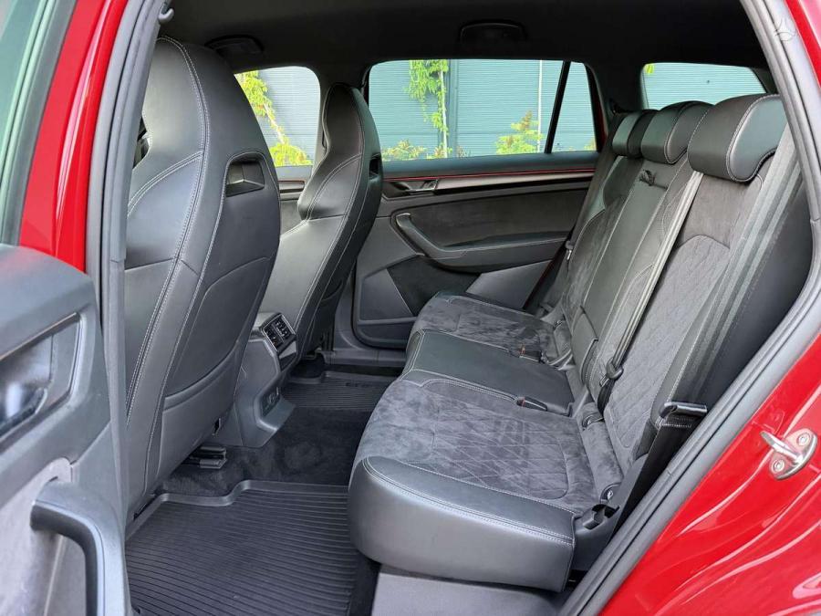 Sarkans Skoda Kodiaq 2019 Viļņa, ar dzinēja tilpumu 1.50 L un nobraukumu 253 tūkst. km par 14999 €, foto 35 vietnē AUTOMOTO.COM.LV