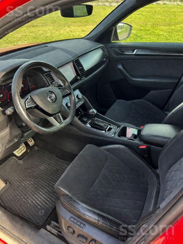 Sarkans Skoda Kodiaq 2020 Rīga, ar dzinēja tilpumu 2.00 L un nobraukumu 134 tūkst. km par 22400 €, foto 5 vietnē AUTOMOTO.COM.LV