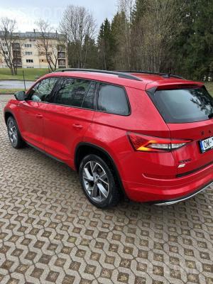 Sarkans Skoda Kodiaq 2020 Cēsis, ar dzinēja tilpumu 2.00 L un nobraukumu 133 tūkst. km par 25200 €, foto 5 vietnē AUTOMOTO.COM.LV