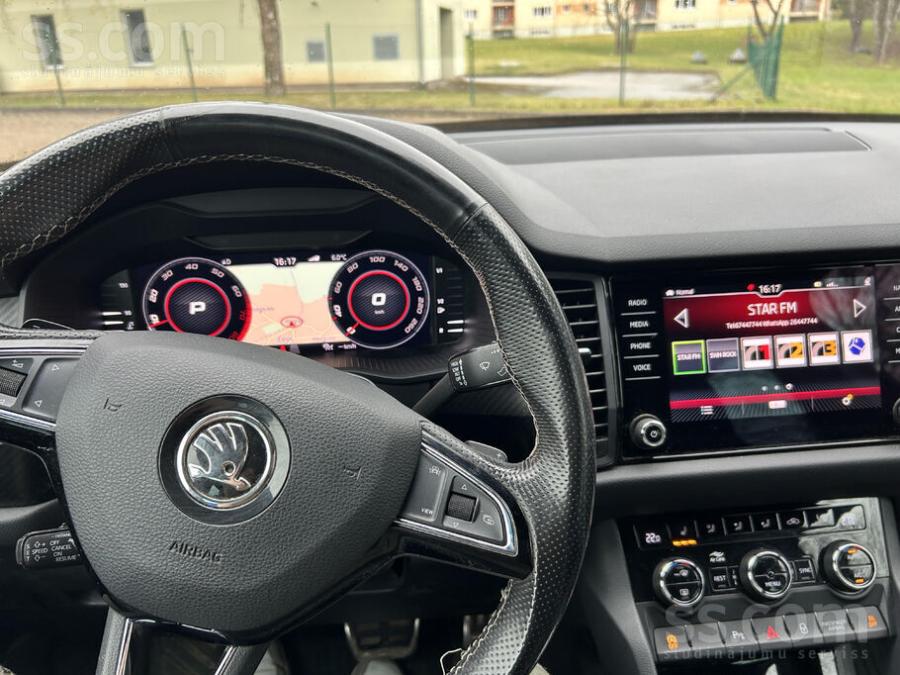 Sarkans Skoda Kodiaq 2020 Cēsis, ar dzinēja tilpumu 2.00 L un nobraukumu 133 tūkst. km par 25200 €, foto 6 vietnē AUTOMOTO.COM.LV
