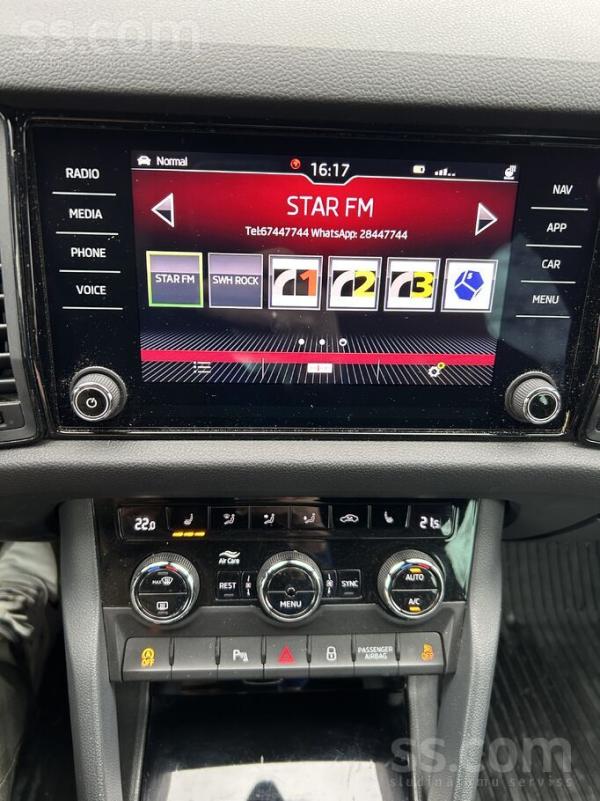 Sarkans Skoda Kodiaq 2020 Cēsis, ar dzinēja tilpumu 2.00 L un nobraukumu 133 tūkst. km par 25200 €, foto 7 vietnē AUTOMOTO.COM.LV