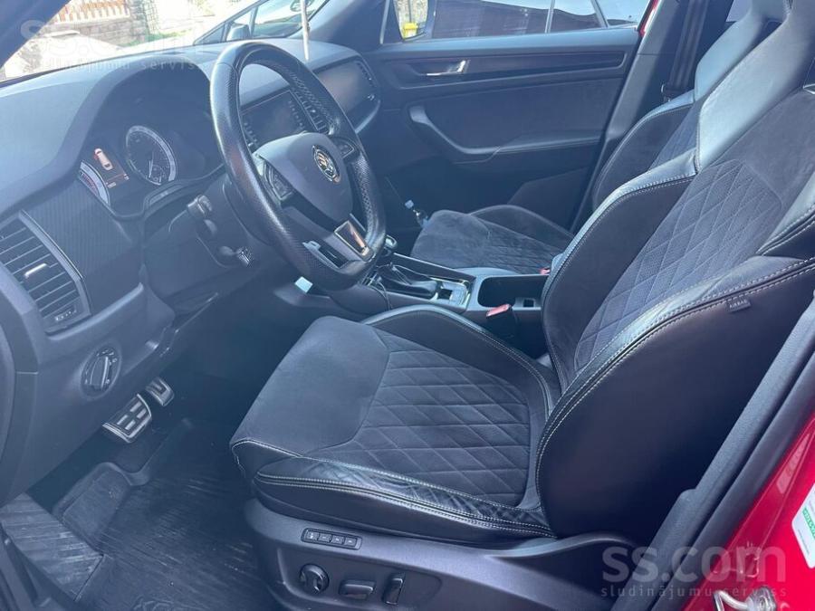 Sarkans Skoda Kodiaq 2020 Rīga, ar dzinēja tilpumu 1.50 L un nobraukumu 159 tūkst. km par 21500 €, foto 3 vietnē AUTOMOTO.COM.LV