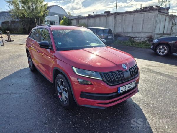 Красный Шкода Kodiaq 2020 в Рига, объемом двигателя 1.50 л и пробегом 160 тыс. км за 21990 €, фото 3 на AUTOMOTO.COM.LV