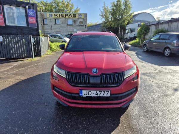 Красный Шкода Kodiaq 2020 в Рига, объемом двигателя 1.50 л и пробегом 160 тыс. км за 21990 €, фото 4 на AUTOMOTO.COM.LV