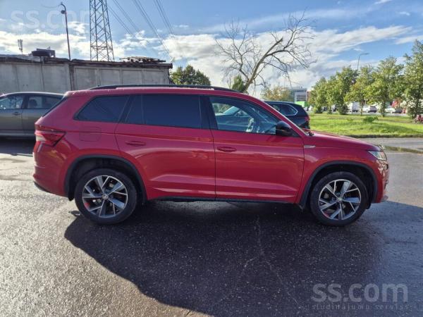 Красный Шкода Kodiaq 2020 в Рига, объемом двигателя 1.50 л и пробегом 160 тыс. км за 21990 €, фото 6 на AUTOMOTO.COM.LV