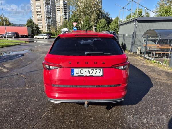Красный Шкода Kodiaq 2020 в Рига, объемом двигателя 1.50 л и пробегом 160 тыс. км за 21990 €, фото 8 на AUTOMOTO.COM.LV
