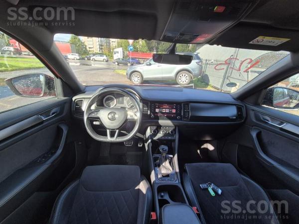 Красный Шкода Kodiaq 2020 в Рига, объемом двигателя 1.50 л и пробегом 160 тыс. км за 21990 €, фото 11 на AUTOMOTO.COM.LV