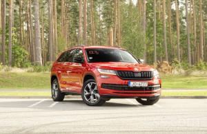 Красный Шкода Kodiaq 2020 в Рига, объемом двигателя 1.50 л и пробегом 160 тыс. км за 21990 €, фото 3 на AUTOMOTO.COM.LV