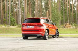 Красный Шкода Kodiaq 2020 в Рига, объемом двигателя 1.50 л и пробегом 160 тыс. км за 21990 €, фото 7 на AUTOMOTO.COM.LV