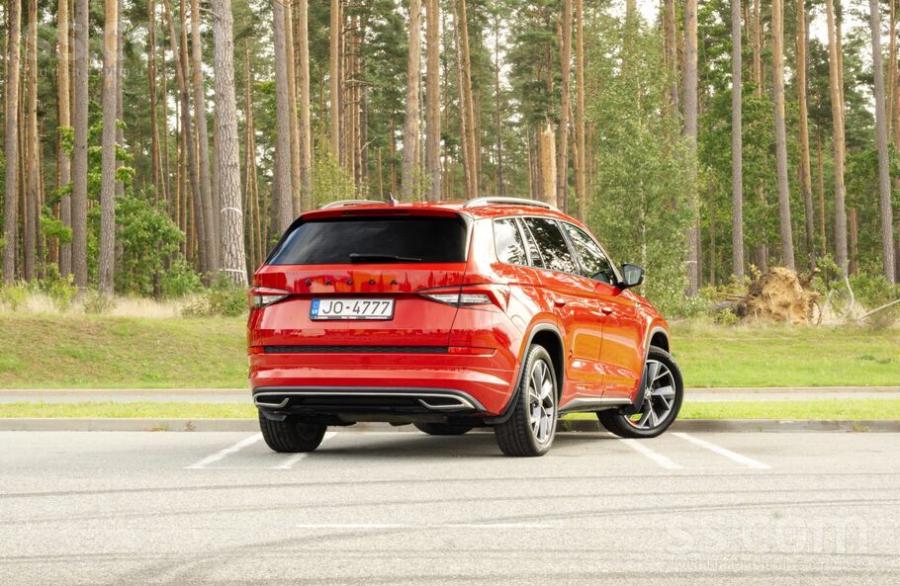 Красный Шкода Kodiaq 2020 в Рига, объемом двигателя 1.50 л и пробегом 160 тыс. км за 21990 €, фото 7 на AUTOMOTO.COM.LV