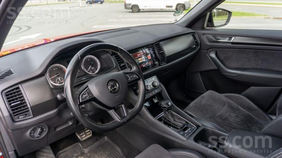 Красный Шкода Kodiaq 2020 в Рига, объемом двигателя 1.50 л и пробегом 160 тыс. км за 21990 €, фото 11 на AUTOMOTO.COM.LV