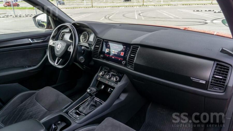 Красный Шкода Kodiaq 2020 в Рига, объемом двигателя 1.50 л и пробегом 160 тыс. км за 21990 €, фото 12 на AUTOMOTO.COM.LV