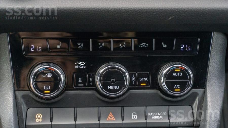 Красный Шкода Kodiaq 2020 в Рига, объемом двигателя 1.50 л и пробегом 160 тыс. км за 21990 €, фото 18 на AUTOMOTO.COM.LV