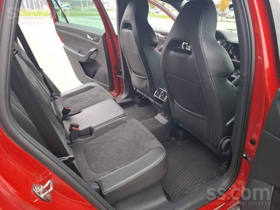 Красный Шкода Kodiaq 2021 в Рига, объемом двигателя 2.00 л и пробегом 78 тыс. км за 26249 €, фото 19 на AUTOMOTO.COM.LV