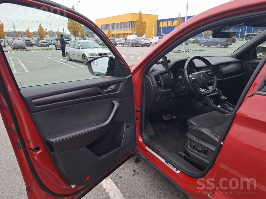 Красный Шкода Kodiaq 2021 в Рига, объемом двигателя 2.00 л и пробегом 78 тыс. км за 26249 €, фото 21 на AUTOMOTO.COM.LV