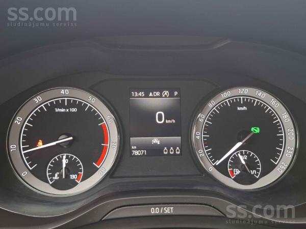 Red Skoda Kodiaq 2021 in Riga, with an engine capacity of 2.00 L and mileage of 78 thousand km for 26249 €, photo 6 on AUTOMOTO.COM.LV