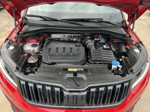 Red Skoda Kodiaq 2021 in Kaunas, with an engine capacity of 1.97 L and mileage of 115 thousand km for 14400 €, photo 12 on AUTOMOTO.COM.LV