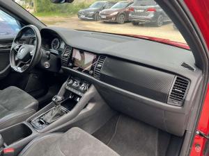 Red Skoda Kodiaq 2021 in Kaunas, with an engine capacity of 1.97 L and mileage of 115 thousand km for 14400 €, photo 16 on AUTOMOTO.COM.LV