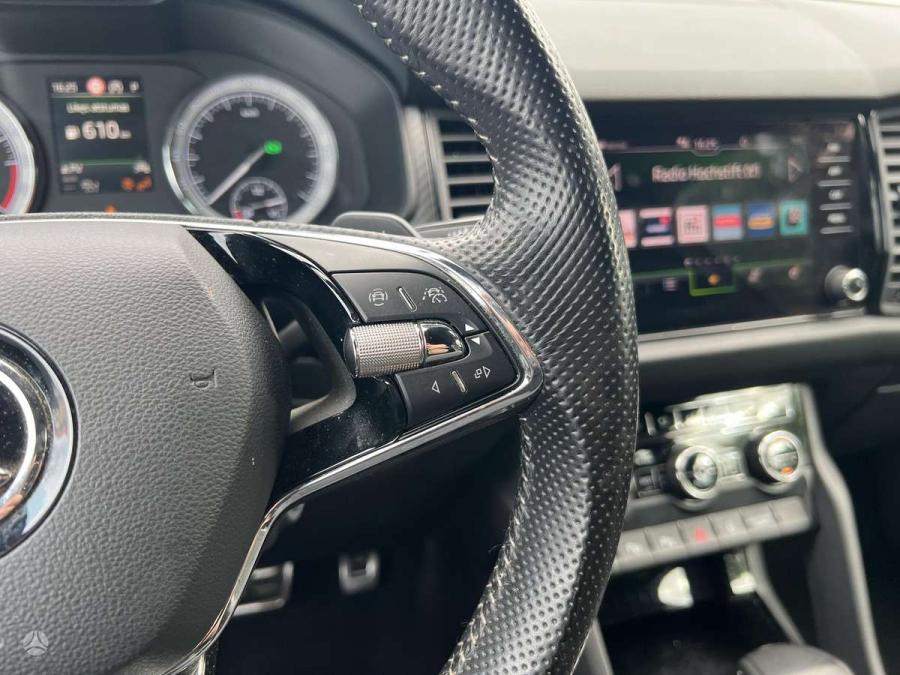 Red Skoda Kodiaq 2021 in Kaunas, with an engine capacity of 1.97 L and mileage of 115 thousand km for 14400 €, photo 36 on AUTOMOTO.COM.LV