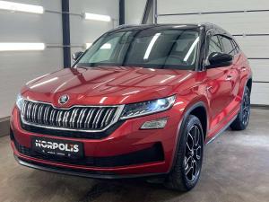 Красный Шкода Kodiaq 2021 в Вильнюс, объемом двигателя 1.98 л и пробегом 83 тыс. км за 22800 €, фото  на AUTOMOTO.COM.LV