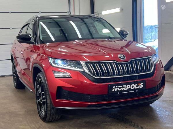 Sarkans Skoda Kodiaq 2021 Viļņa, ar dzinēja tilpumu 1.98 L un nobraukumu 83 tūkst. km par 22800 €, foto 2 vietnē AUTOMOTO.COM.LV