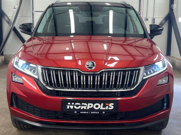 Sarkans Skoda Kodiaq 2021 Viļņa, ar dzinēja tilpumu 1.98 L un nobraukumu 83 tūkst. km par 22800 €, foto 3 vietnē AUTOMOTO.COM.LV