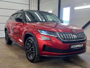 Красный Шкода Kodiaq 2021 в Вильнюс, объемом двигателя 1.98 л и пробегом 83 тыс. км за 22800 €, фото 6 на AUTOMOTO.COM.LV