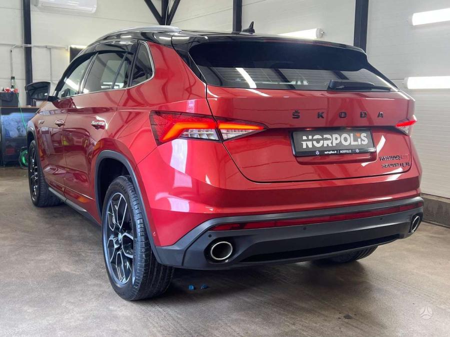 Красный Шкода Kodiaq 2021 в Вильнюс, объемом двигателя 1.98 л и пробегом 83 тыс. км за 22800 €, фото 11 на AUTOMOTO.COM.LV