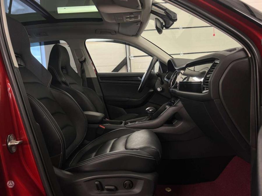 Красный Шкода Kodiaq 2021 в Вильнюс, объемом двигателя 1.98 л и пробегом 83 тыс. км за 22800 €, фото 37 на AUTOMOTO.COM.LV