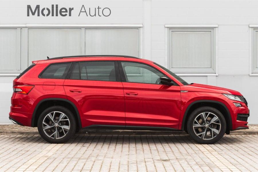 Красный Шкода Kodiaq 2021 в Вентспилс, объемом двигателя 2.00 л и пробегом 143 тыс. км за 28650 €, фото 7 на AUTOMOTO.COM.LV