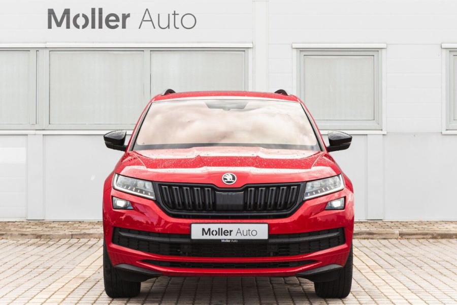 Красный Шкода Kodiaq 2021 в Вентспилс, объемом двигателя 2.00 л и пробегом 143 тыс. км за 28650 €, фото 9 на AUTOMOTO.COM.LV