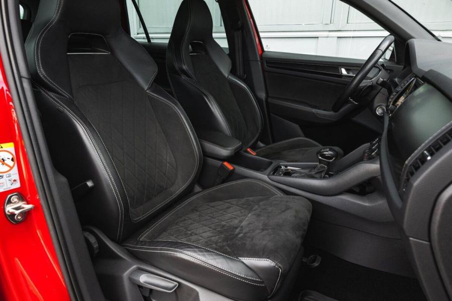Красный Шкода Kodiaq 2021 в Вентспилс, объемом двигателя 2.00 л и пробегом 143 тыс. км за 28650 €, фото 19 на AUTOMOTO.COM.LV