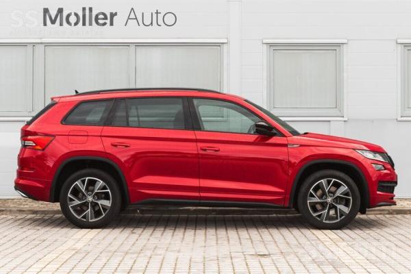 Красный Шкода Kodiaq 2021 в Вентспилс, объемом двигателя 2.00 л и пробегом 143 тыс. км за 28650 €, фото 7 на AUTOMOTO.COM.LV